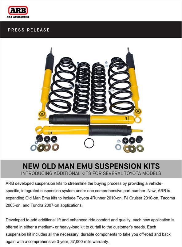 OME Complete Kits - 5th Gen 4Runner - Toyota 4Runner Forum - Largest ...