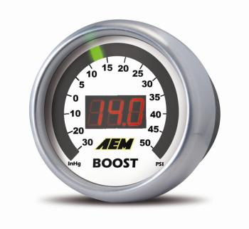 AEM Digital and Analog Gauges : FREE Cluster Bezel with Purchase ...